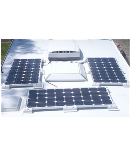 Köp Båt- och husbilsmontage 2xstor solpanel -Komplett kit med snabba ...